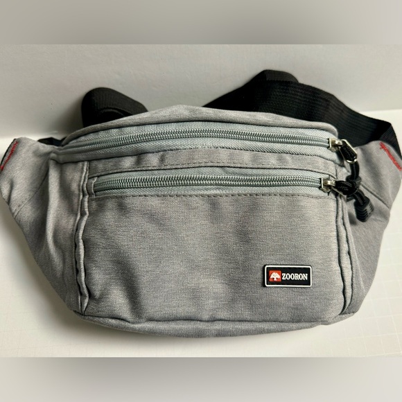 Bags | Zooron Gray Fanny Pack Crossbody Bag For Women And Men | Poshmark